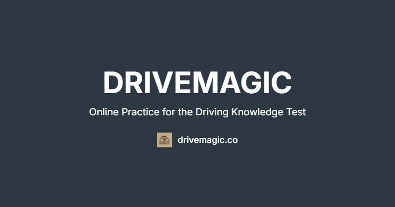 DriveMagic | Master Your Driving Knowledge Test with AI-Powered ...
